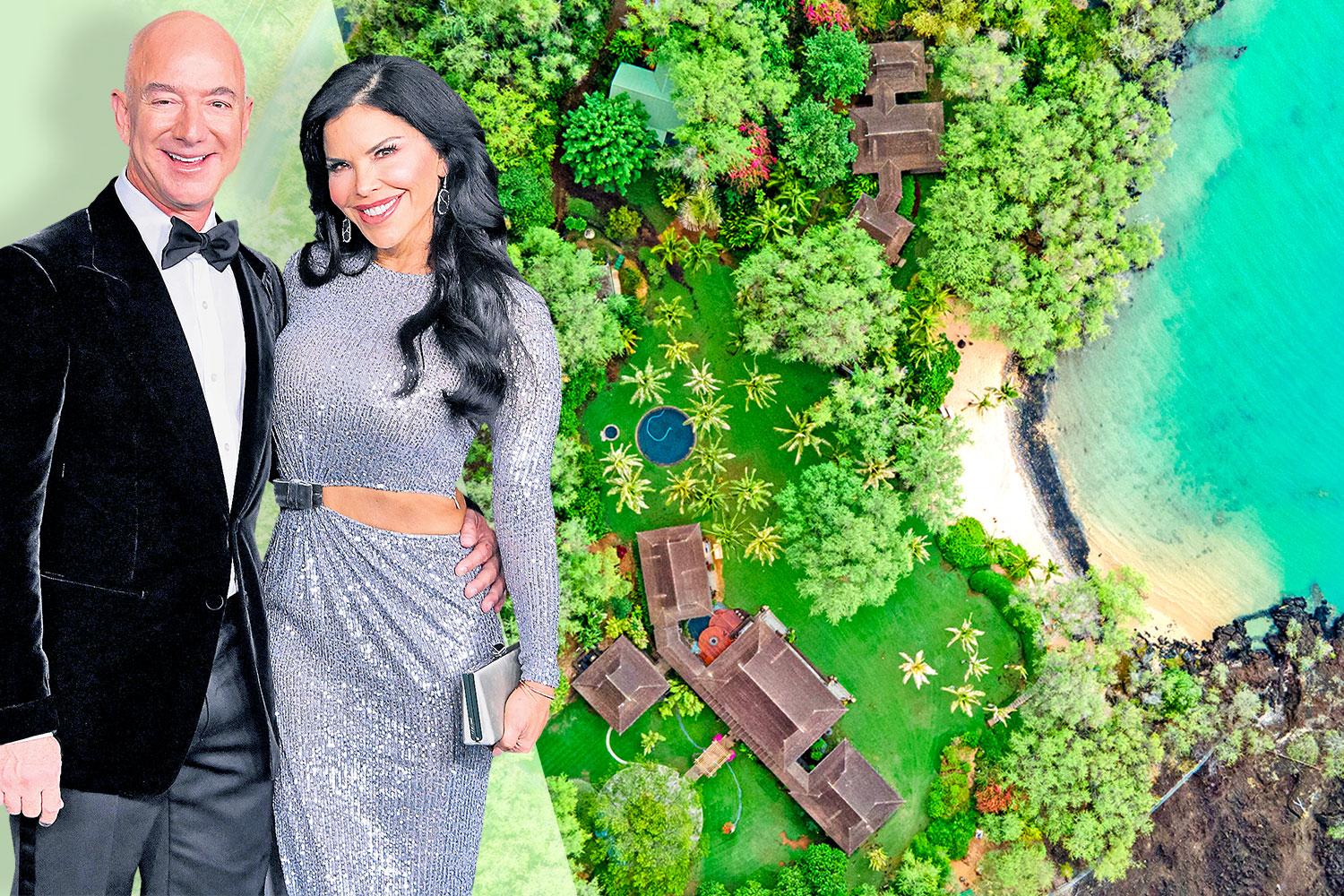 Prona e re e Jeff Bezos në Hawaii, e rrethuar nga fusha lave vullkanike ...