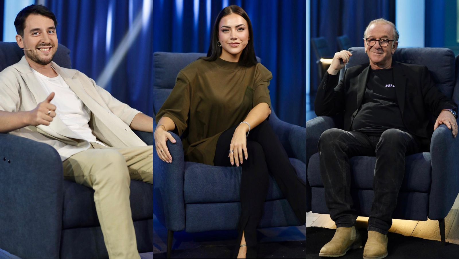 Luan Jaha, Sara Hoxha e Roerd Toçe komentojnë skenat e filmit, nga ...