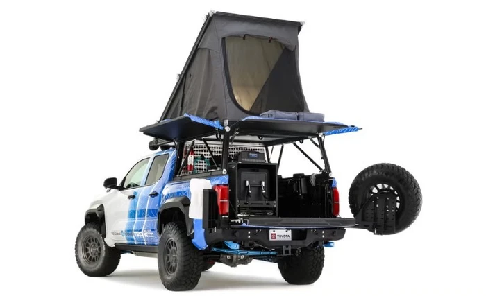 Toyota Tacoma H2-Overlander me qeliza karburanti me hidrogjen… | Top ...